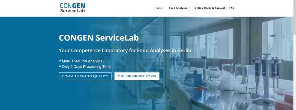 Discontinuation of CONGEN ServiceLab from 2023 - CONGEN